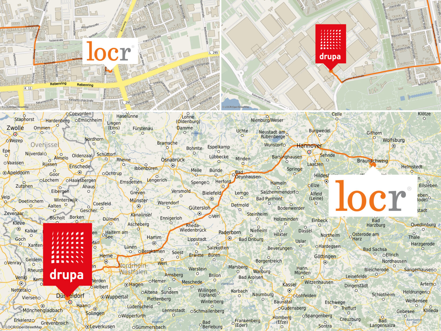 locr GEOservices and MAPS bei der drupa 2024!| locr DE