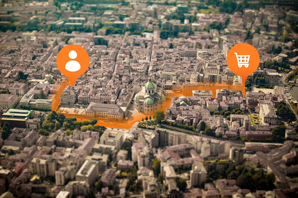 Personalized customer navigation with Geomarketing | locr EN